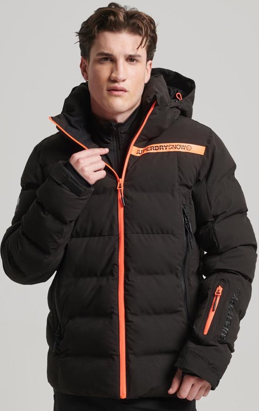 Superdry Ski Radar Pro Puffer Jacket Heren Jas - Black - Maat Xl | bol.com
