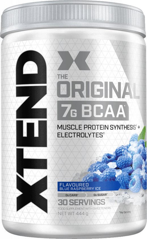 Xtend BCAA 30servings Blue Raspberry | bol