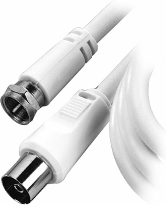 Coaxial TV Antenna Cable Vivanco STC FB15-N | bol