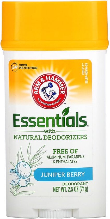 Arm & Hammer - Essentials with Natural Deodorizers - Juniper Berry - 71 g | bol