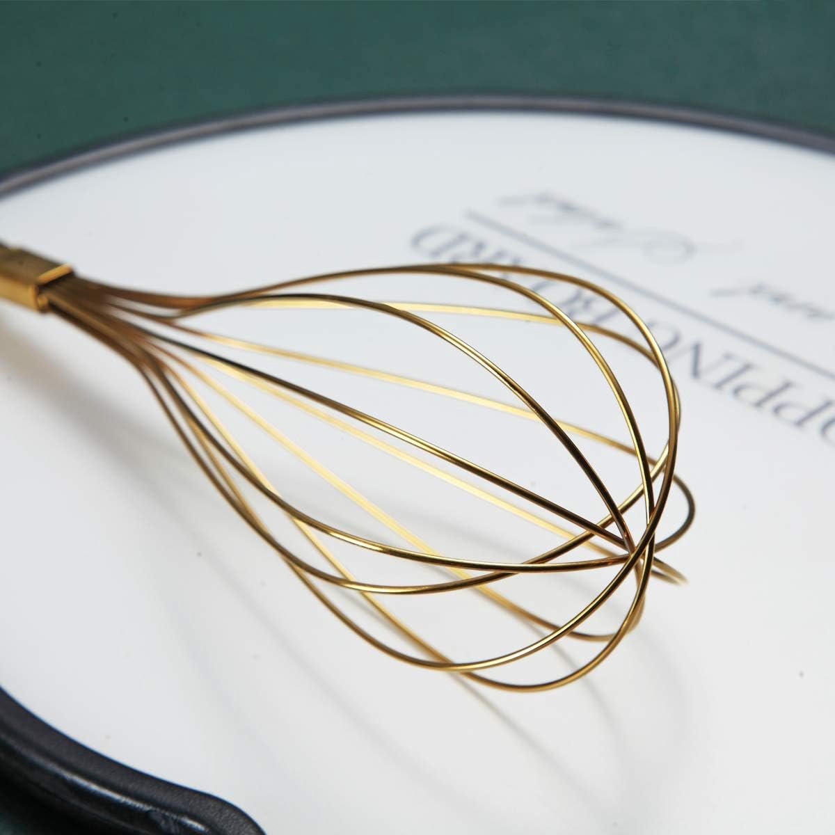 Gouden garde, garde voor het koken met titanium verguld ...