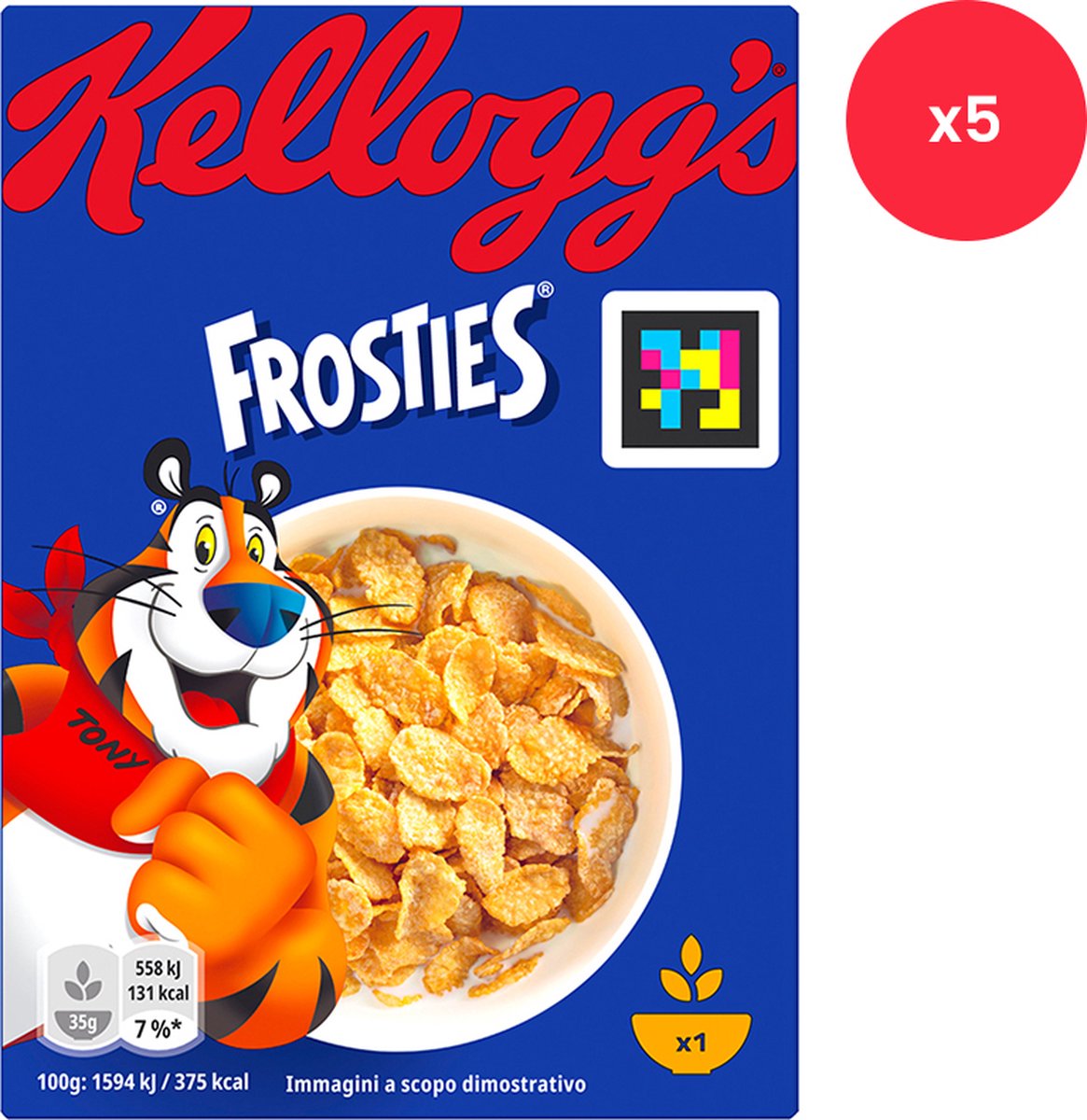 Kellogg's 20 VALUE PACK mini ontbijtgranen: Corn Flakes Original, Choco ...