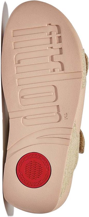 Fitflop Lulu Adjustable Shimmerlux Sandalen Goud EU 38 Vrouw | bol