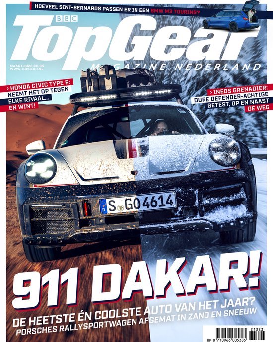 TopGear magazine nr 213 maart 2023 | bol