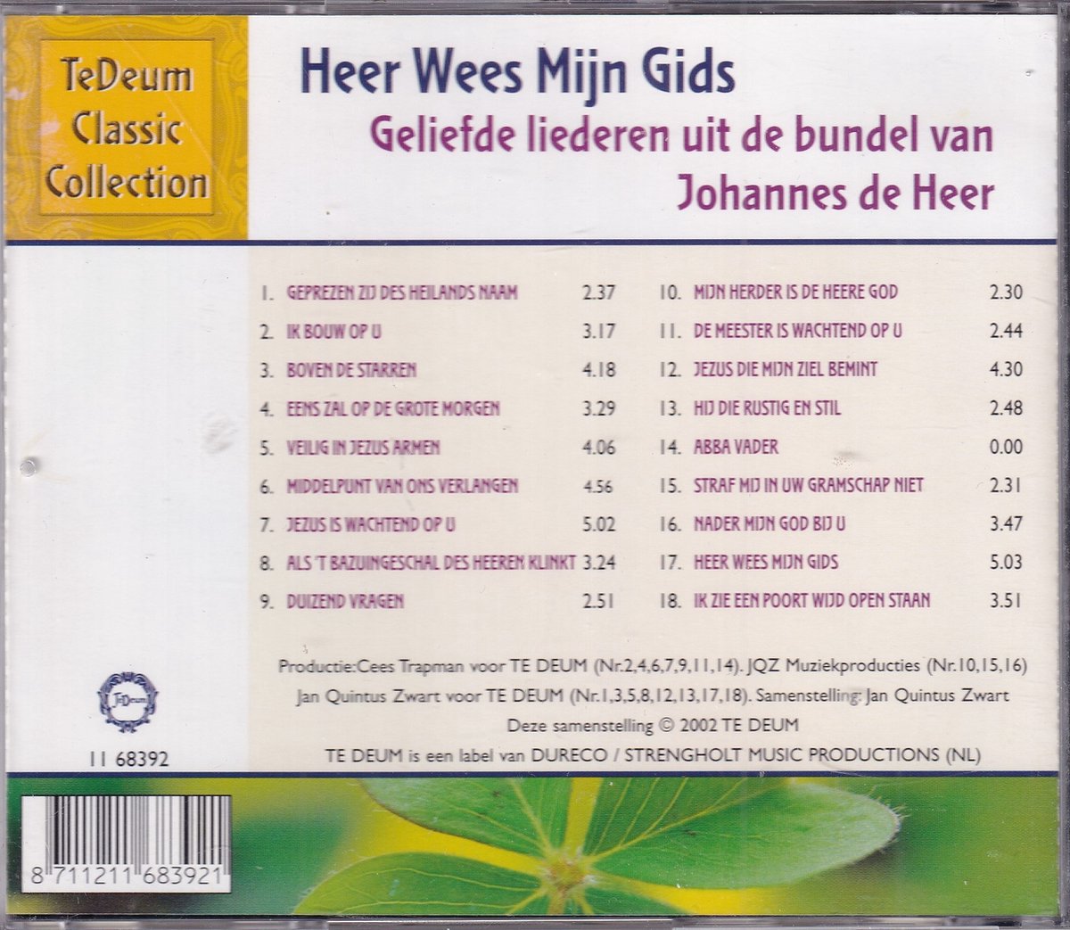 Heer wees mijn gids - Classic Collection 8 - Chr. Kamper Mannenkoor DEV ...