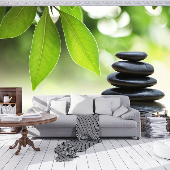 Fotobehang - Vlies Behang - Spa - Zen - Wellness - Yoga - 208 x 146 cm ...