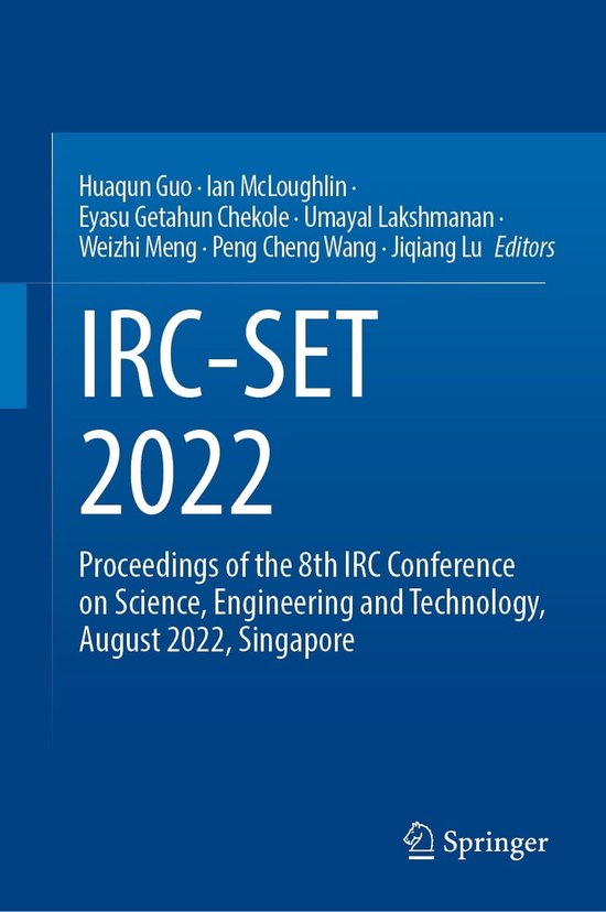 IRC-SET 2022 (ebook) | 9789811972225 | Boeken | bol.com