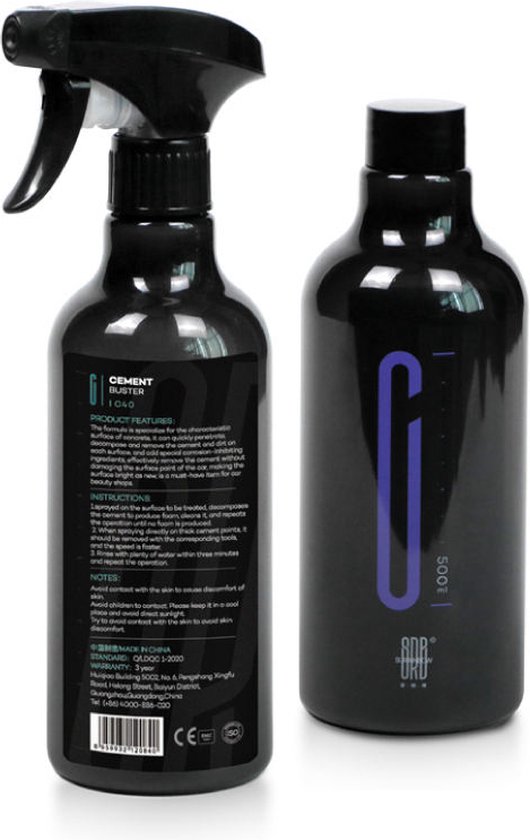 Surainbow Cement Buster Spray - 500ML - Autoshampoo - Autowasstraat - | bol
