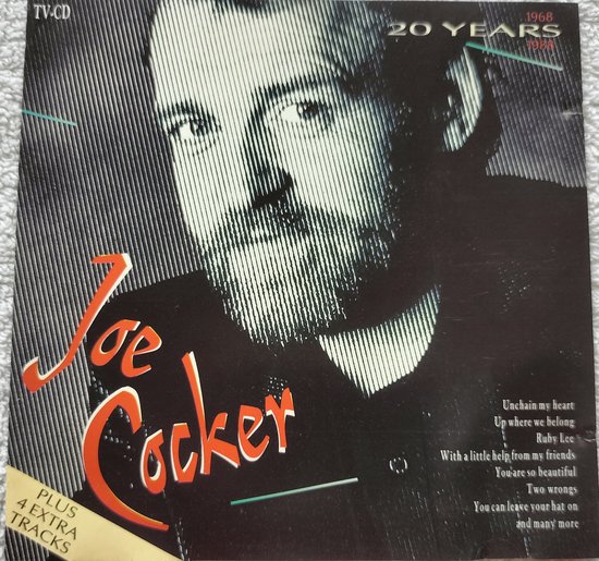 Joe Cocker – 20 Years (1968-1988) CD, Joe Cocker | Muziek | bol
