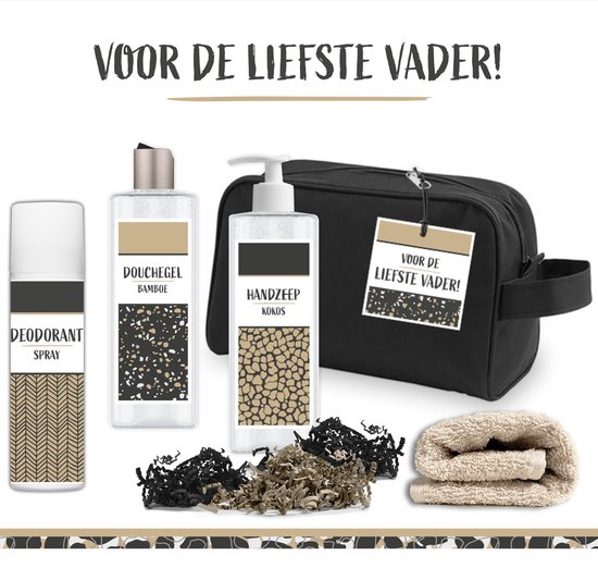 Geschenkset "Voor de liefste Vader" - 5 Producten - 700 Gram | Cadeau ...