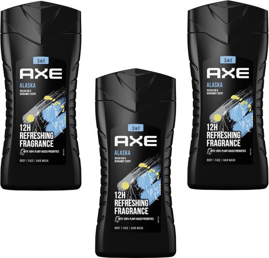 Axe Alaska - Douchegel - 3 x 250 ml | bol