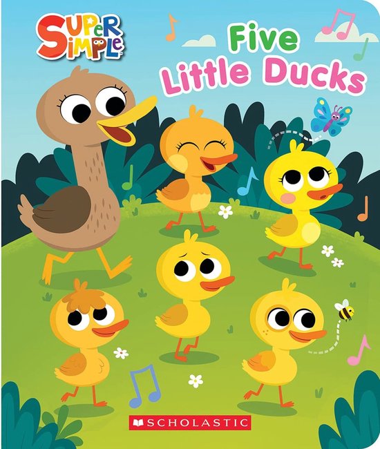Super Simple- SUPER SIMPLE: FIVE LITTLE DUCKS SQUISHY COUNTDOWN BOOK | 9781339013176 |... | bol.com