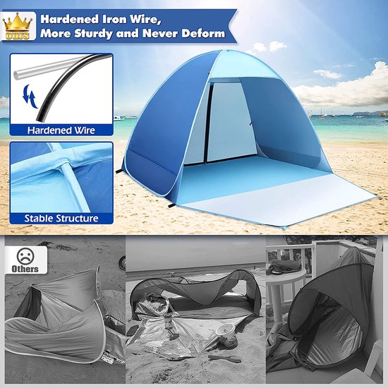 Luxe strandtent – Tent Strand – beach tent | bol