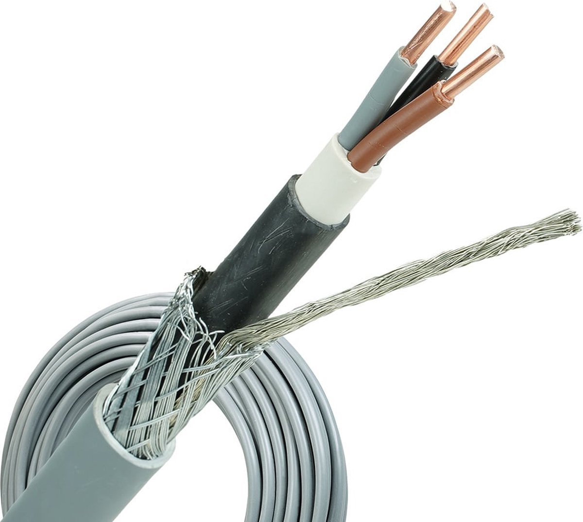 YMvK-AS Grondkabel 3X6 per rol 100 meter | bol.com