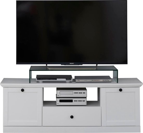 TV Meubel - TV Kast - Wit - 139 x 49 x 41 cm | bol
