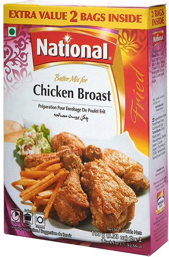 National Batter Mix For Chicken Broast (194g) | bol