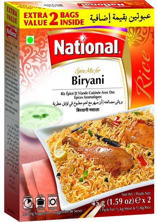 National Spice Mix For Biryani (78g) | bol