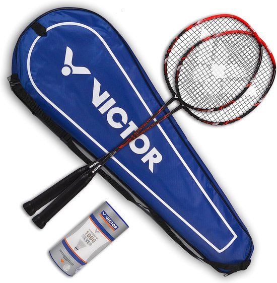 Victor Ultramate 6 Badmintonracket voor beginners, van carbon en ...