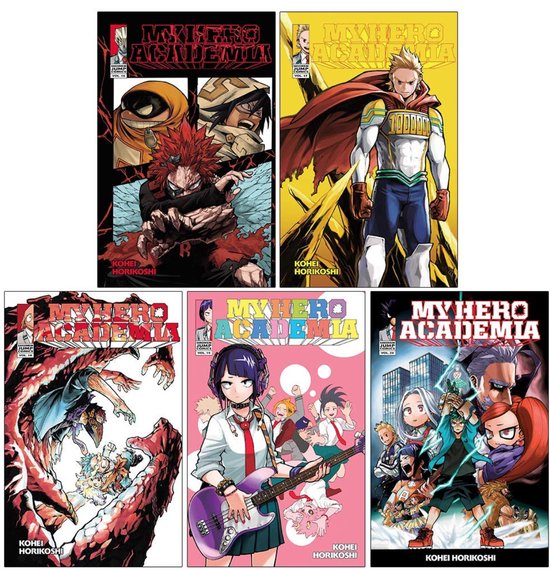 My Hero Academia Volume 16-20 Collection 5 Books Set By Kohei Horikoshi ...