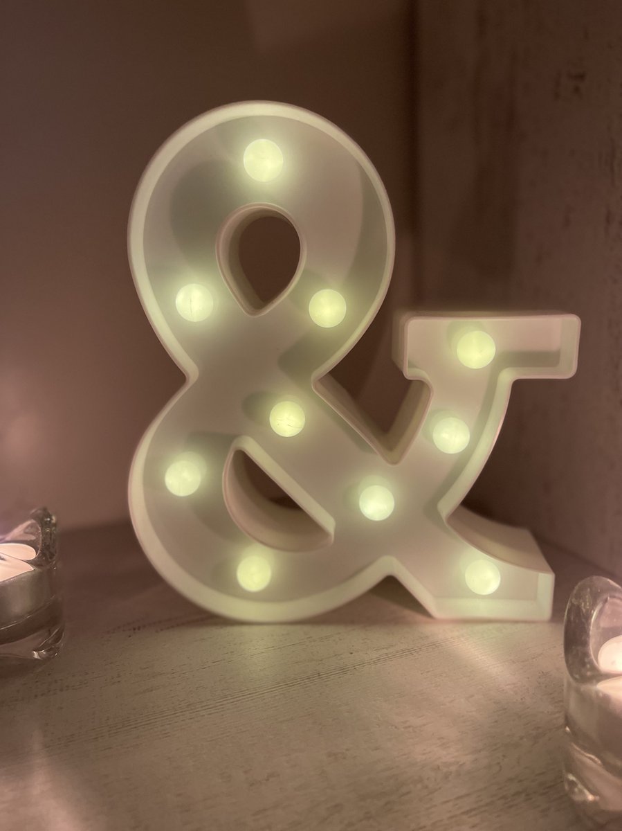 Lettre lumineuse - lettre de décoration - Lettre Led - noms lumineux ...