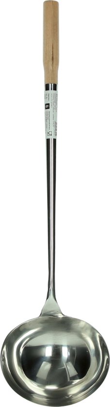 Heuschen & Schrouff - Woklepel - Opscheplepel - 235 ml - RVS | bol