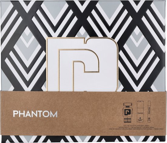 Paco Rabanne Phantom Set Eau de Toilette 100 ml + Deo 150 ml + EDT 10 ...