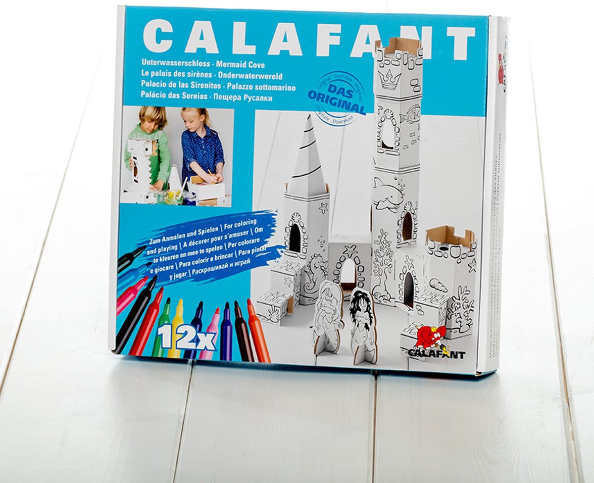 Knutselpakket Onderwater Kasteel - Kasteel Knutsel Set - Onderwater ...