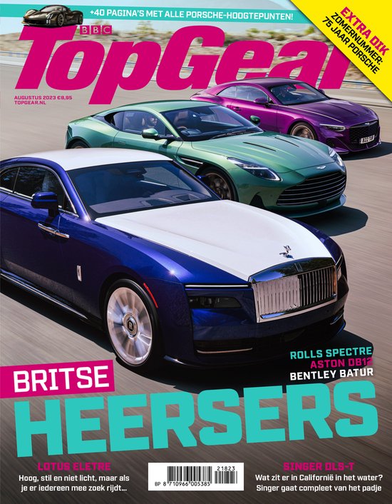 TopGear Magazine 218 - Augustus 2023 | bol.com