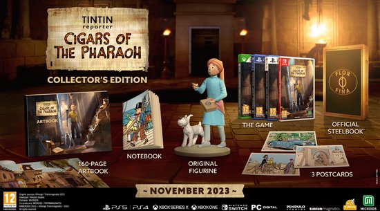 Tintin Reporter: Cigars of the Pharaoh Collector's Edition - PS4 ...
