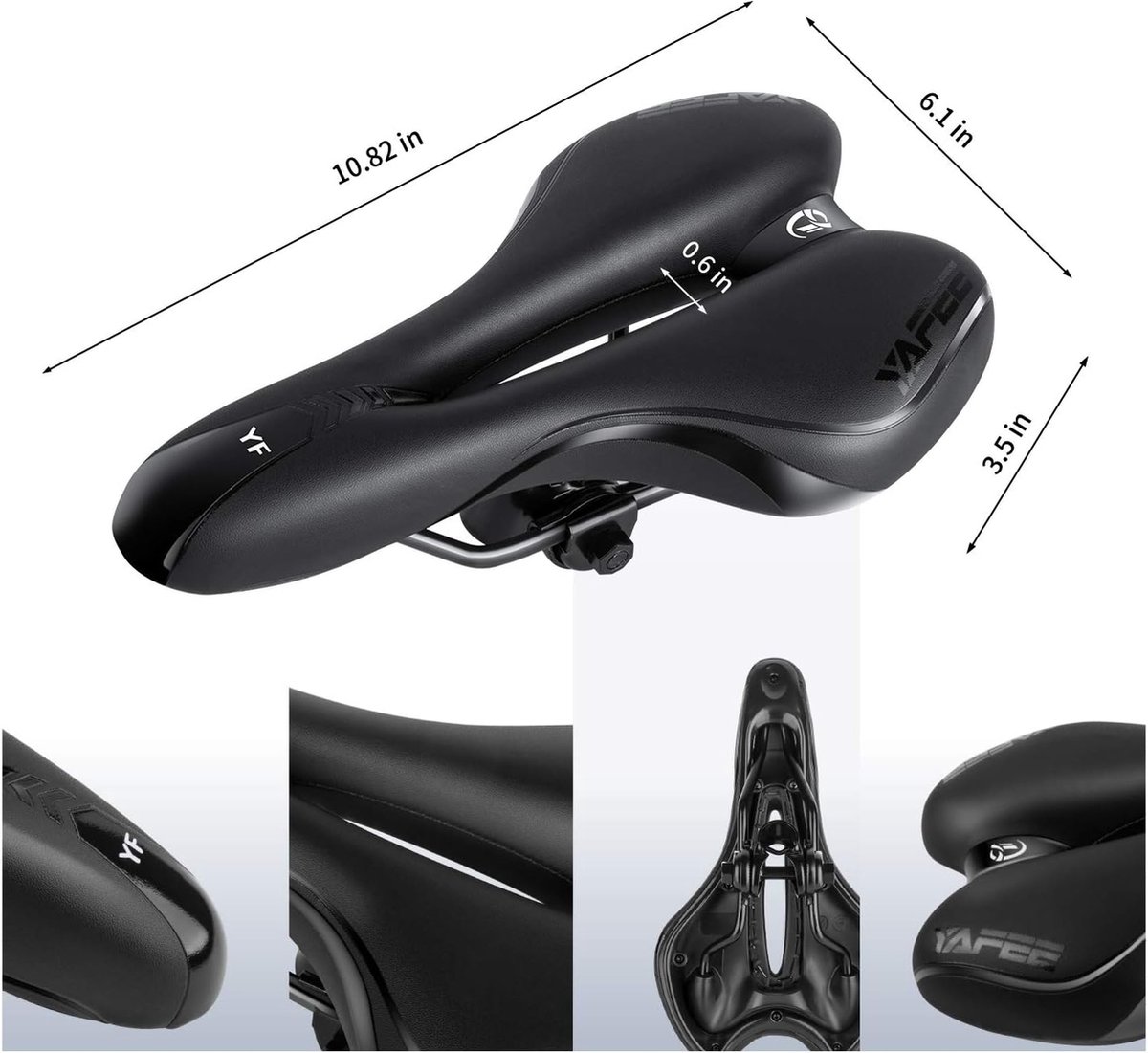 Fietszadel, gel, fietszadel, hol, fietszitje, MTB, racefiets, geveerd ...