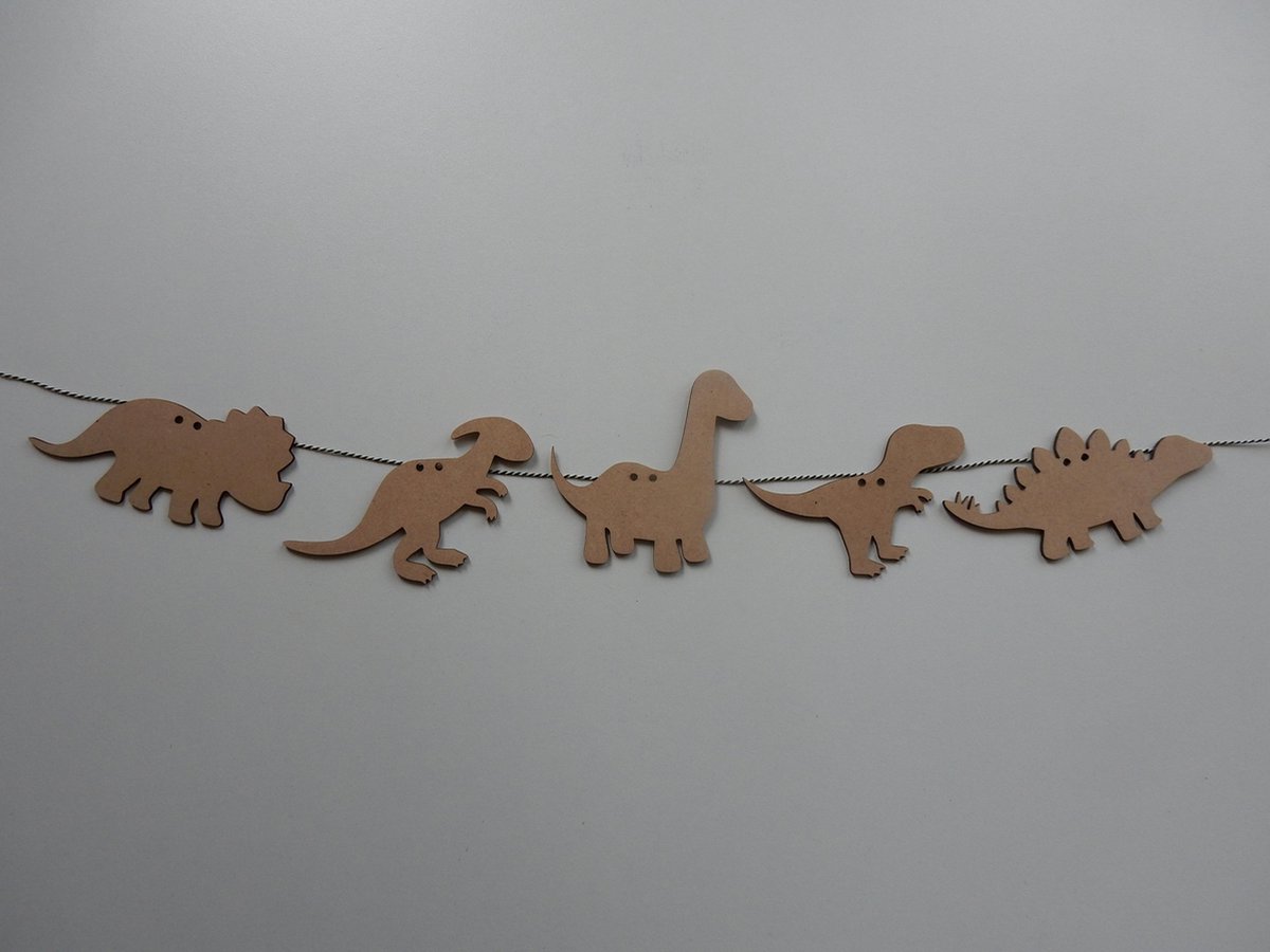 Houten slinger dino's | bol.com