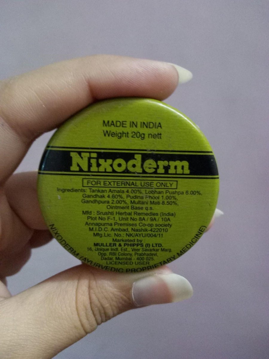 Nixoderm Zalf 20g Voor huidproblemen Eczeem, puistjes, ringwormen ...