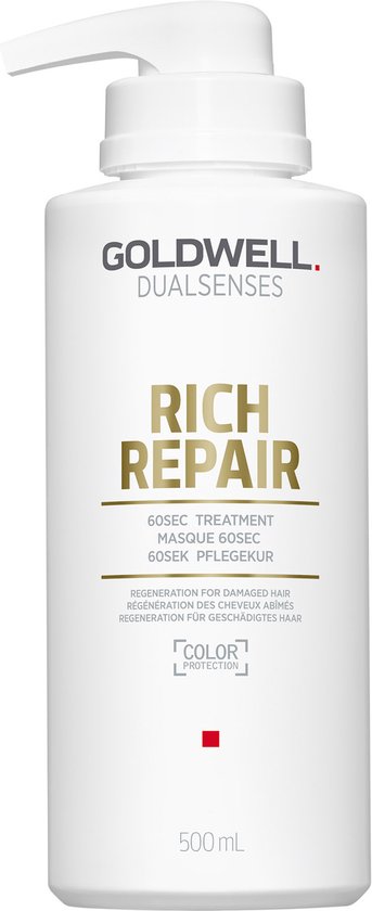 Goldwell Mask for Dry and Damaged Hair Dualsenses Rich Repair - 500 ml ...
