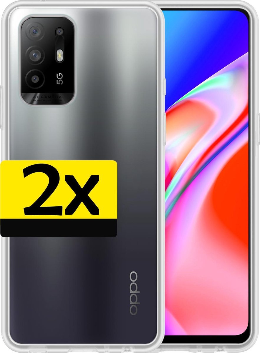 Oppo A94 5G Hoesje Transparant Siliconen Case - Oppo A94 5G Case Hoesje ...