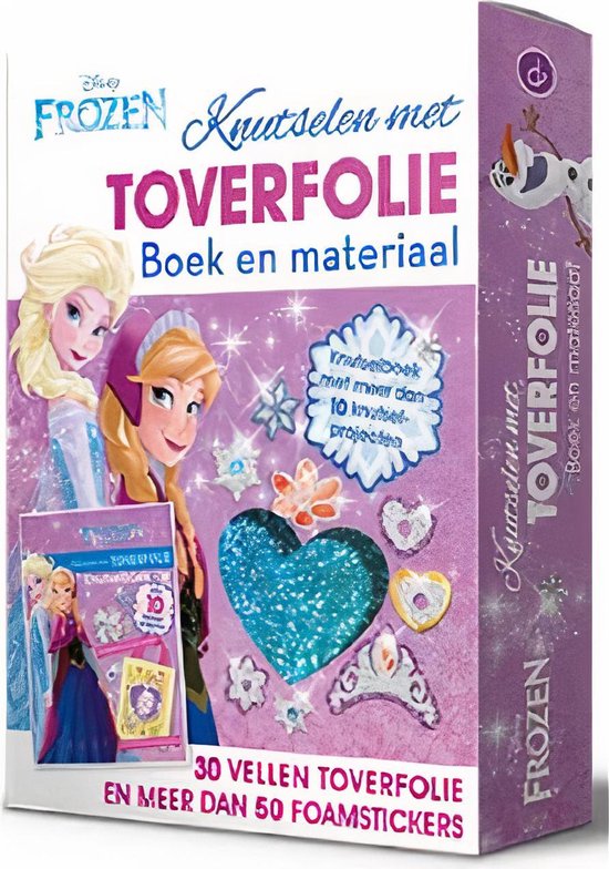 Rebo Productions Disney Frozen Knutselboek Folie/foam 90-delig | bol.com