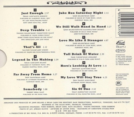 Legend in the Making, Carry & Ron | CD (album) | Muziek | bol.com