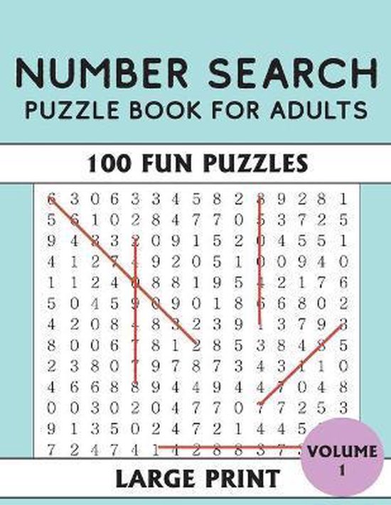 Number Search Puzzle Book For Adults, Holiday Locker | 9798694596756 ...