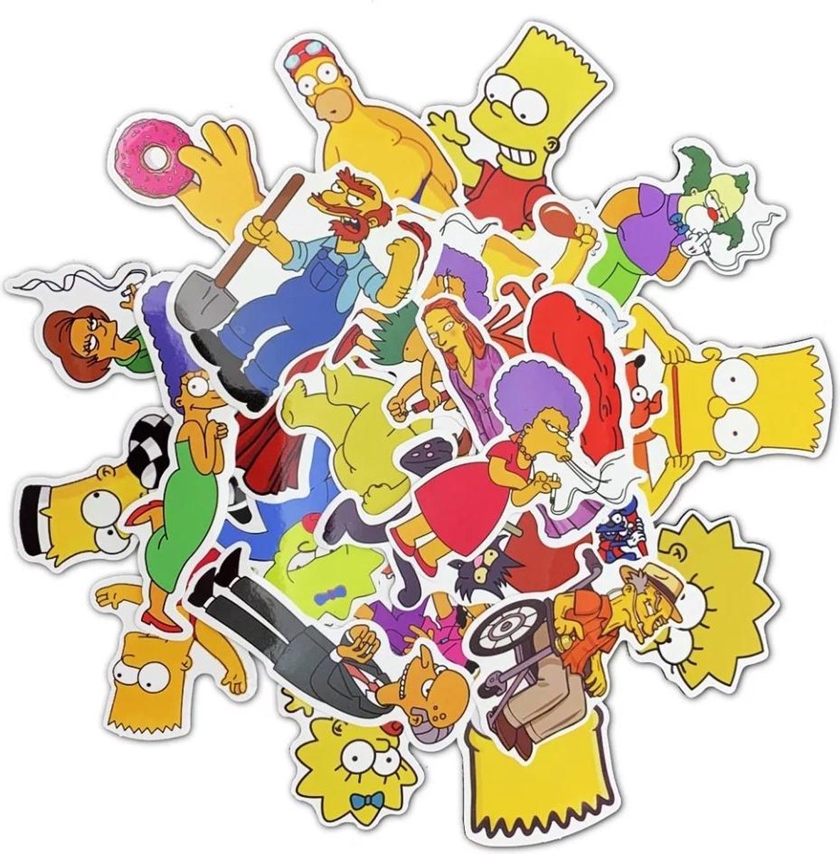 Simpon stickers || 25 stuks stickers || Waterproof ||vinyl graffiti ...