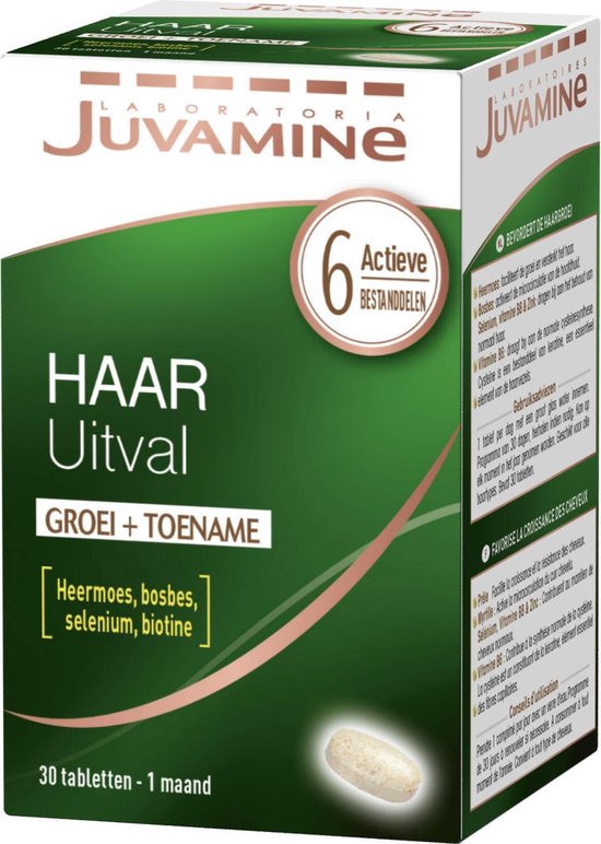 Juvamine Chute de cheveux - Haaruitval | bol