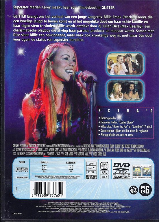 Movie - Glitter (Dvd), Dorian Harewood | Dvd's | bol