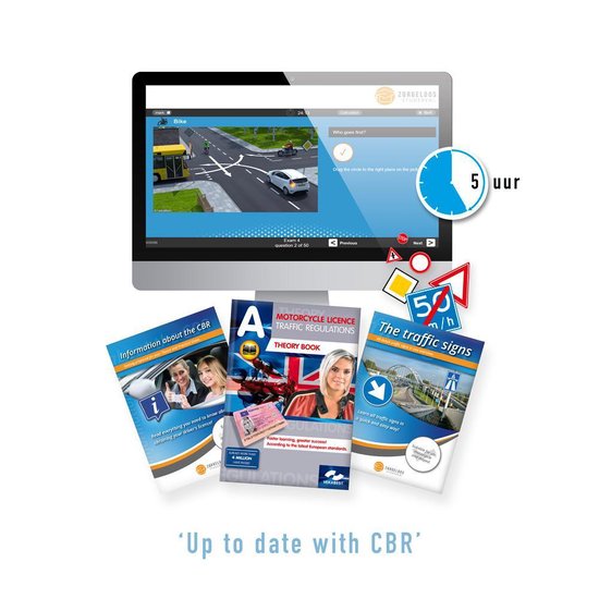 Motorcycle Driving License A Theory Book with Online Practice Exams ...