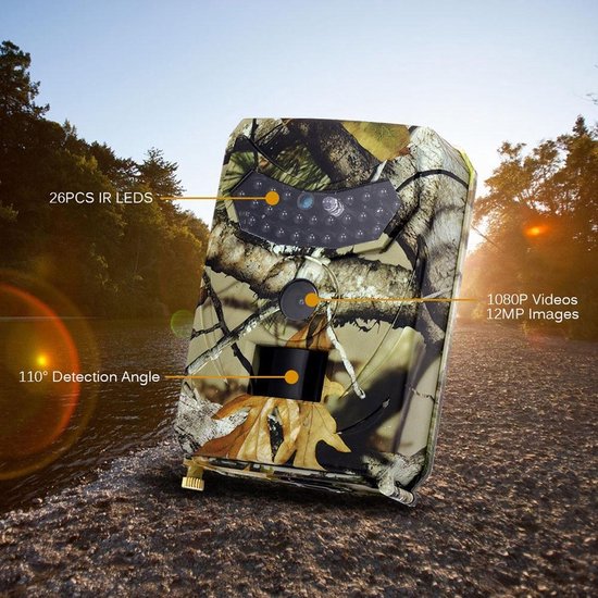 Caméra animalière avec vision nocturne - Caméra animalière - Extérieure ...