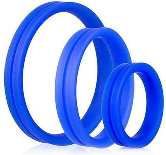 SCREAMING O | Screaming O Ring Pro Set 3 Rings Blue | bol.com