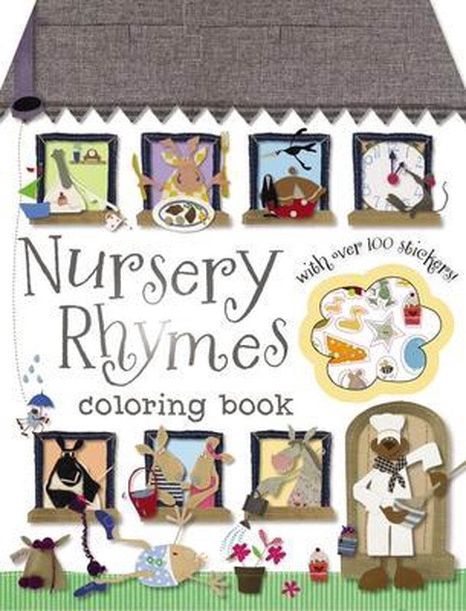 Nursery Rhymes Coloring Book, Kate Toms | 9781780655789 | Boeken | bol