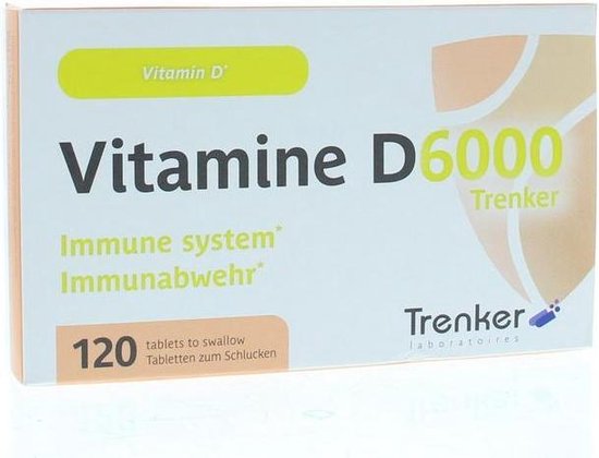 Trenker Vitamine D6000 120 tabletten | bol.com