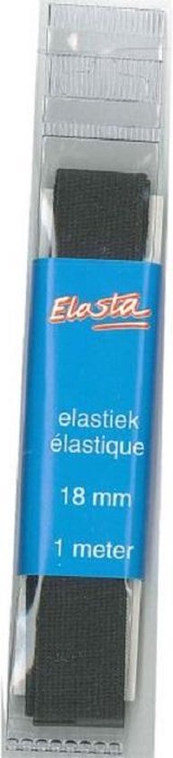 Elasta Elastiek 18mm - 1 meter - zwart | bol.com