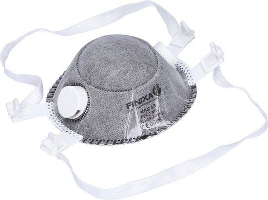 FINIXA Carbon Stofmasker FFP2 Koolfilter + verstelbare banden - per ...