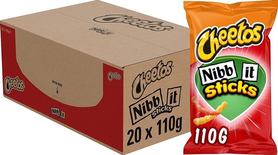 Nibb It Sticks Naturel - 20 x 110 Gram | bol.com