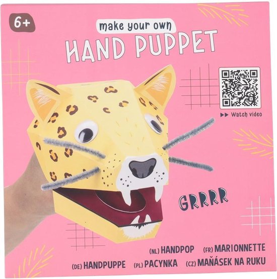 Knutselen- Handpop maken - dieren | bol.com