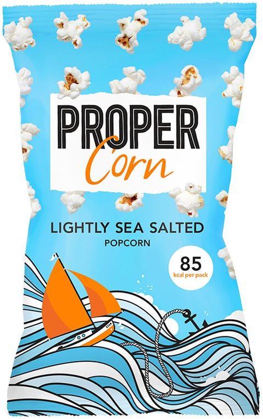Proper Corn - Lightly Sea Salted - 70 gram x 8 | bol.com